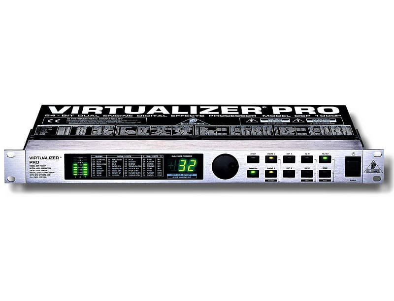 PROCESADOR MULTIEFECTOS BEHRINGER VIRTUALIZER PRO | Reverb