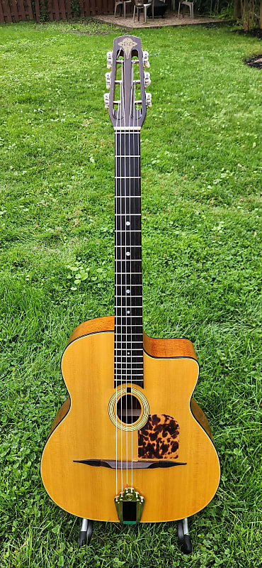 STRINGPHONIC Gypsy jazz guitar with K&K definity pickup and | Reverb