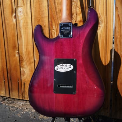 Schecter DIAMOND SERIES Traditional Pro - Transparent Purple | Reverb
