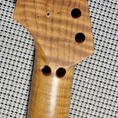 Warmoth Warhead Fatback 2021 - Roasted flame maple | Reverb