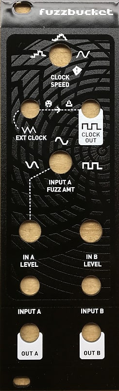 fuzzbucket black magpie version | pcb+ic | Reverb