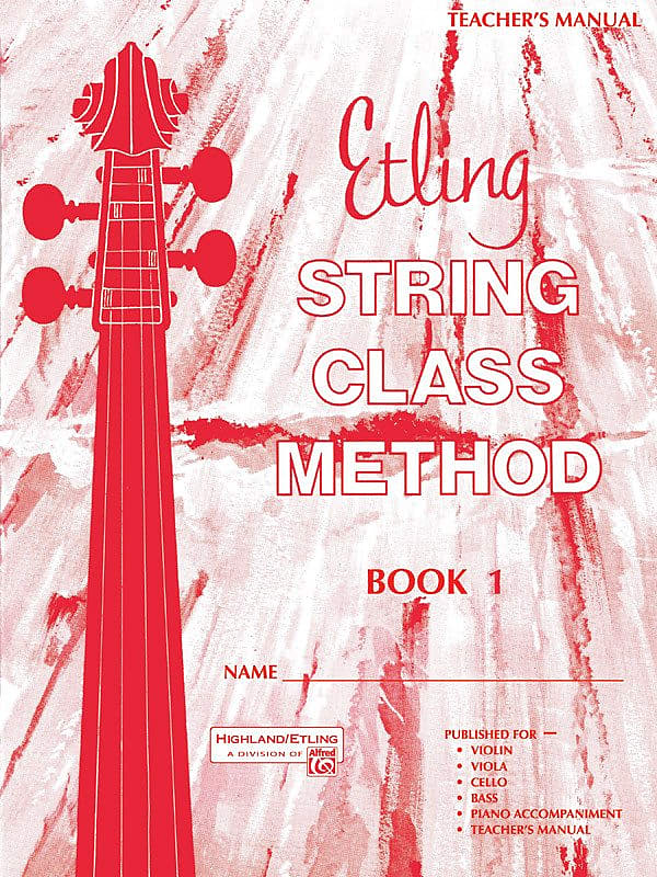 Etling String Class Method, Book 1 | Reverb