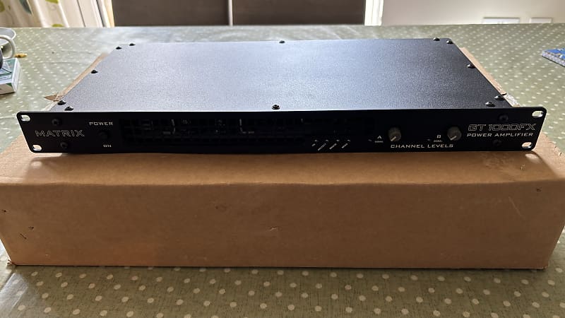 Matrix GT1000FX Power Amplifier | Reverb