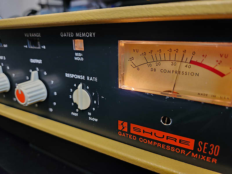 Shure SE-30 Gated Compressor Mixer Limiter | Reverb