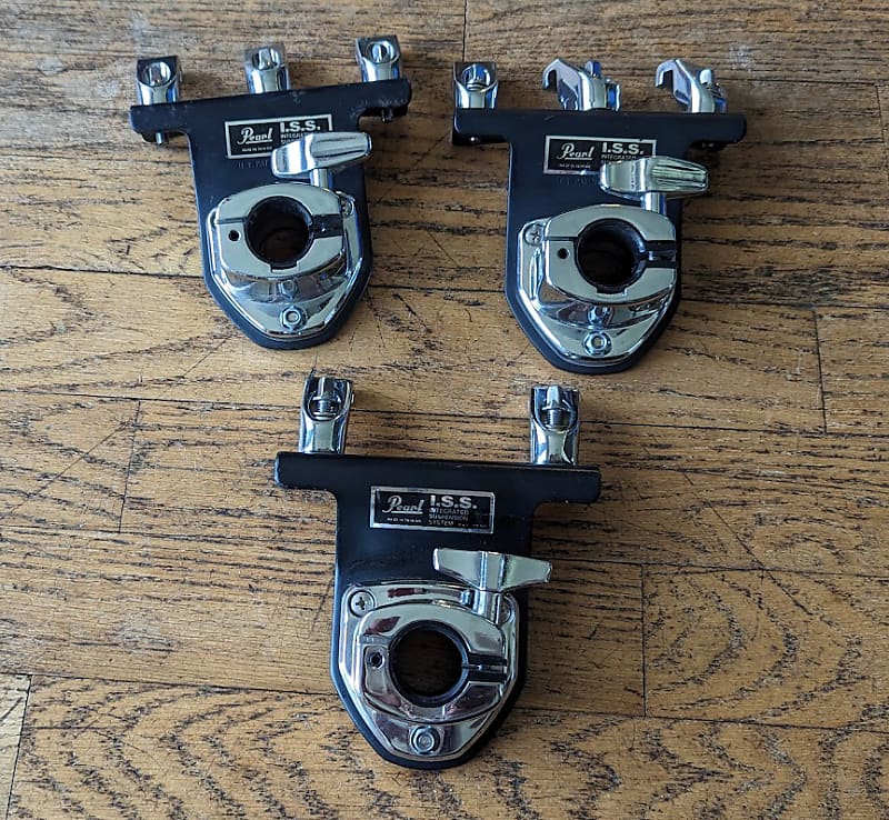 3X Pearl I.S.S. Tom Mounts IS-0810SL IS-1216SL | Reverb