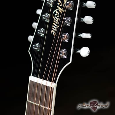 Takamine EF381DX LH 12-String Left-Handed Dreadnought Guitar | Reverb