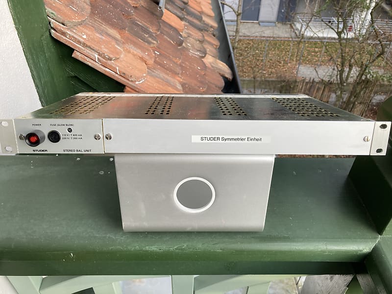 Studer Bal. Unit voll bestückt - Silber | Reverb