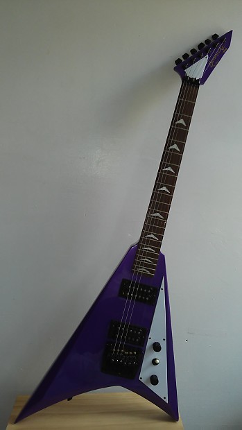 Guild Burnside Lance '80's Purple and White | Reverb UK