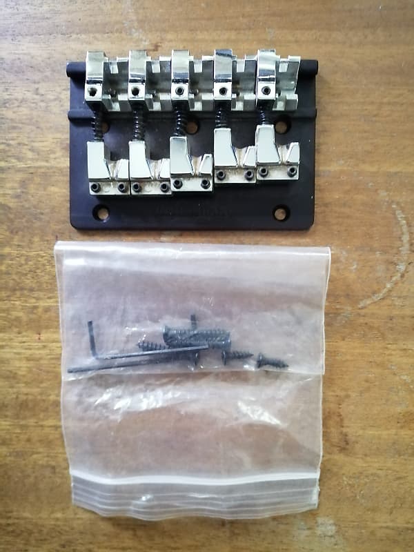 Wilkinson 5 string bass bridge | Reverb