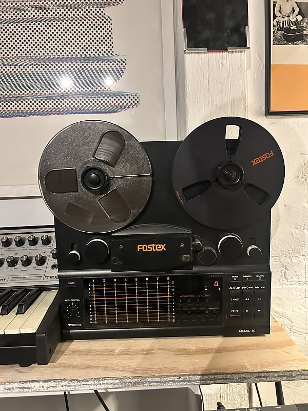 Fostex M80 reel to reel tape machine | Reverb