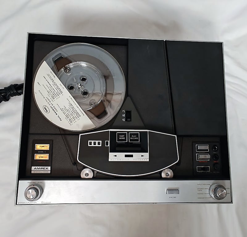 Ampex 1455 Stereo Tape Deck (1968-69) | Reverb