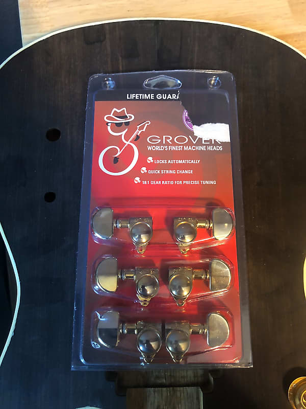 Grover 106G 3x3 3 per Side 2020 Gold Les Paul Custom | Reverb