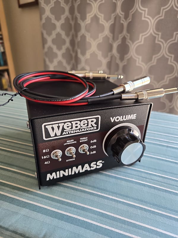 Ted Weber MiniMASS 50w Attenuator, for amps up to 35 watts | Reverb