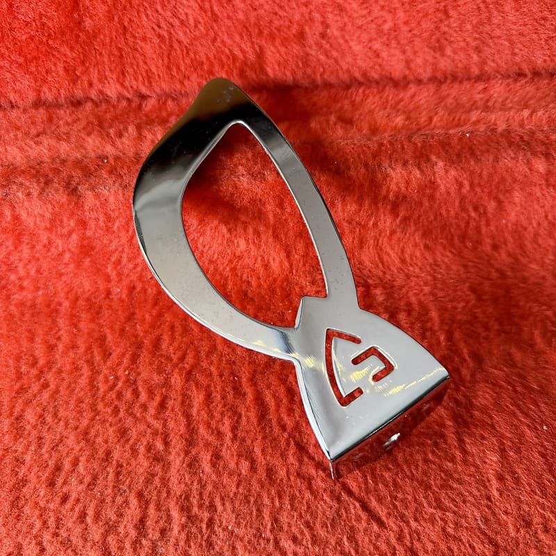 Guild Starfire G Logo Guitar tailpiece 1960’s - Chrome | Reverb UK