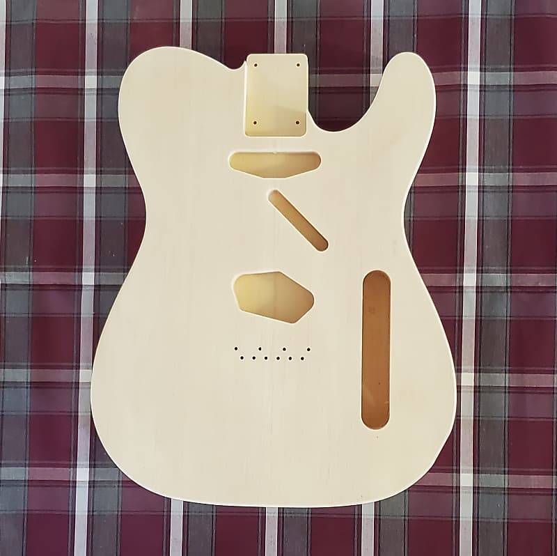 Woodtech Routing 2 pc Eastern White Pine Telecaster Body - | Reverb