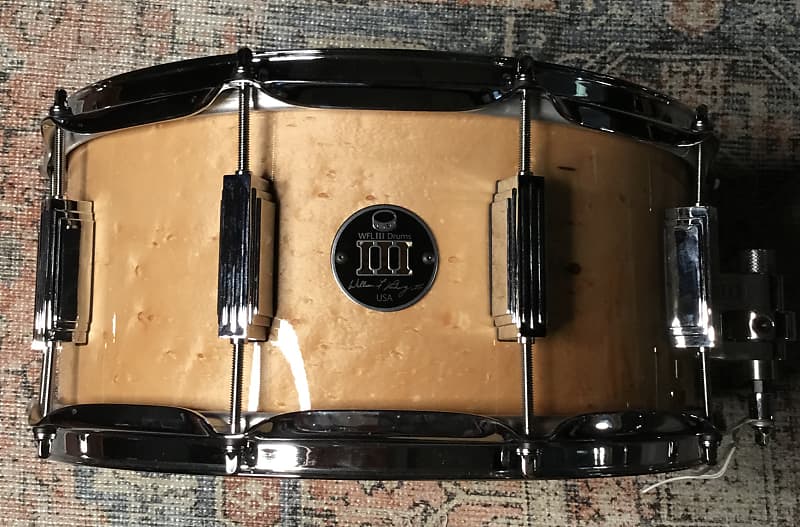 WFL III Drums 1728G2 6.5x14 Birdseye 2022 - Gloss Natural | Reverb