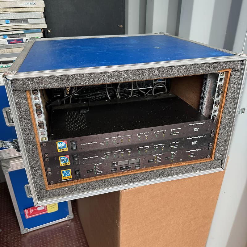 3x Digidesign ADAT Interface & Slave Driver Rack w/ FC Ronnie | Reverb