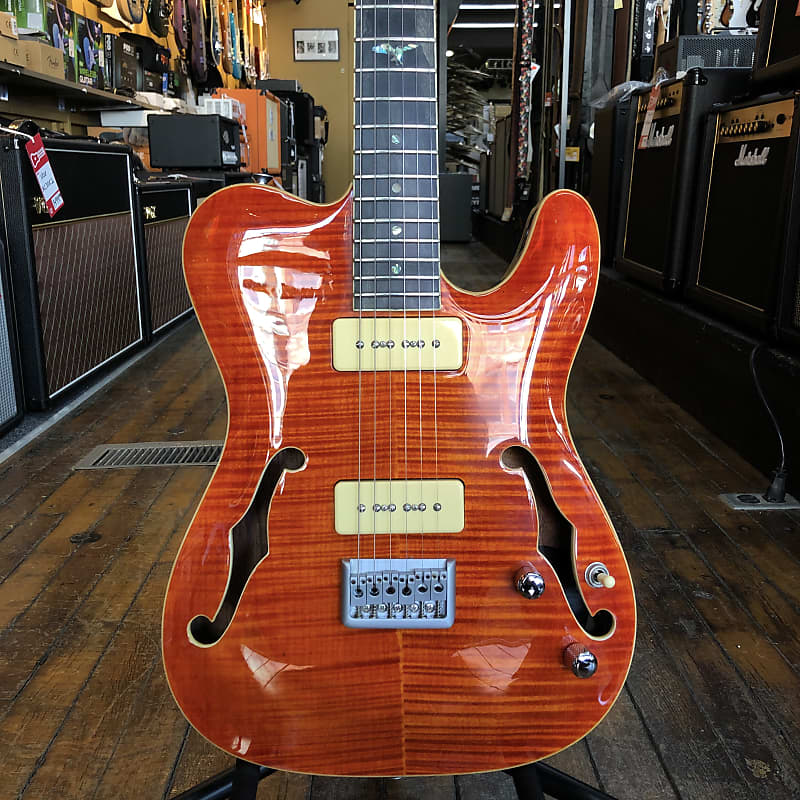 Raven West Guitars 590T SkyRanger Semi-hollow Late 2010s | Reverb