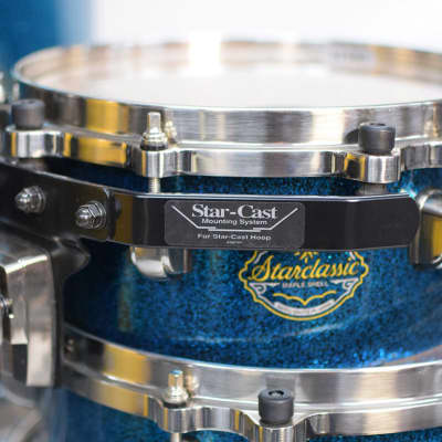 Tama Starclassic Maple Blue Sparkle 8-piece DEMO | Reverb