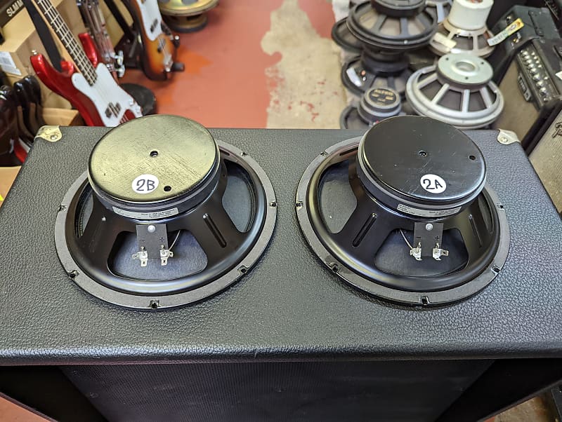 Matched Pair #2 - 2005 Ampeg/Eminence 32 Ohm 10" SVT Bass | Reverb