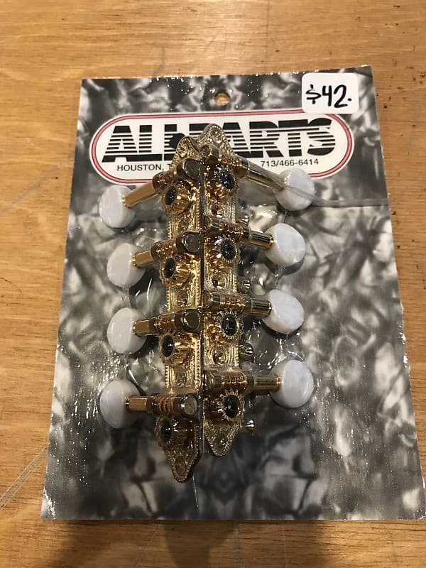 Allparts F style mandolin keys 2010s - Gold | Reverb