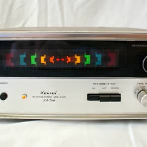 Sansui RA-700 Reverberation Amplifier 1960s Woodgrain | Reverb