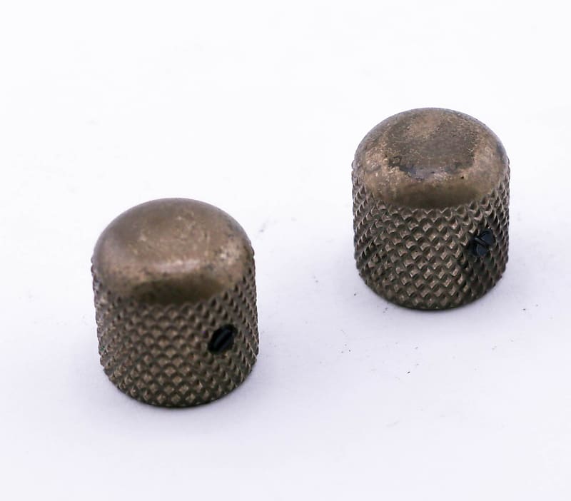 AGP ™ - Aged Telecaster ® relic dome knobs with set screw for | Reverb