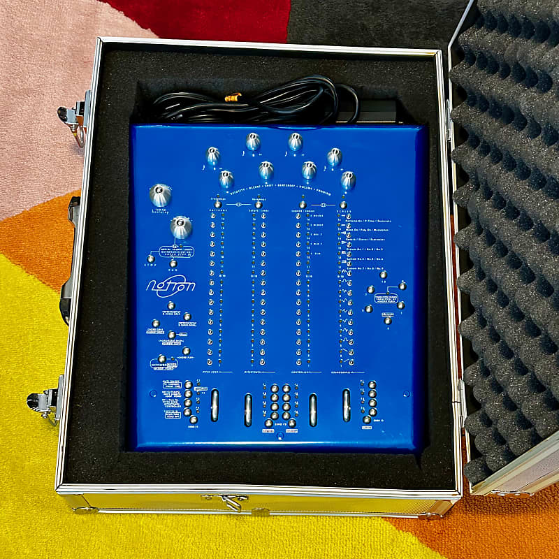 Latronic Notron Mark 2 Mk2 V2 Sequencer 2000s - Metallic Blue | Reverb