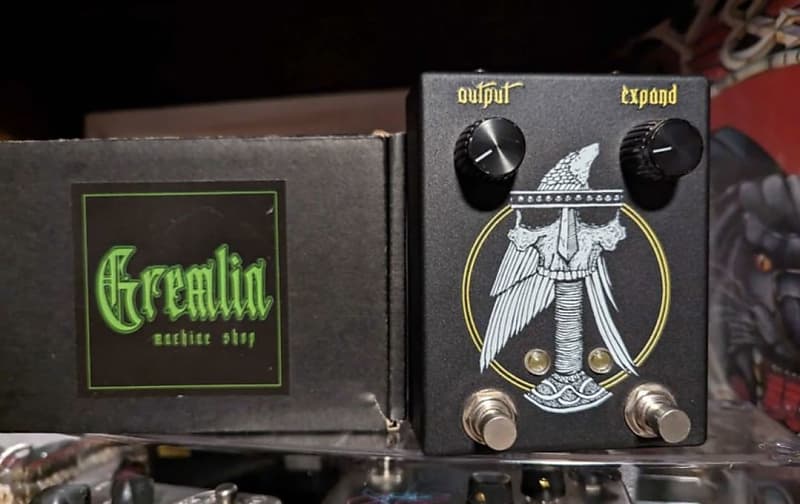 Gremlin/Barbarian SKULL CHALICE Univox Super Fuzz Tribute | Reverb