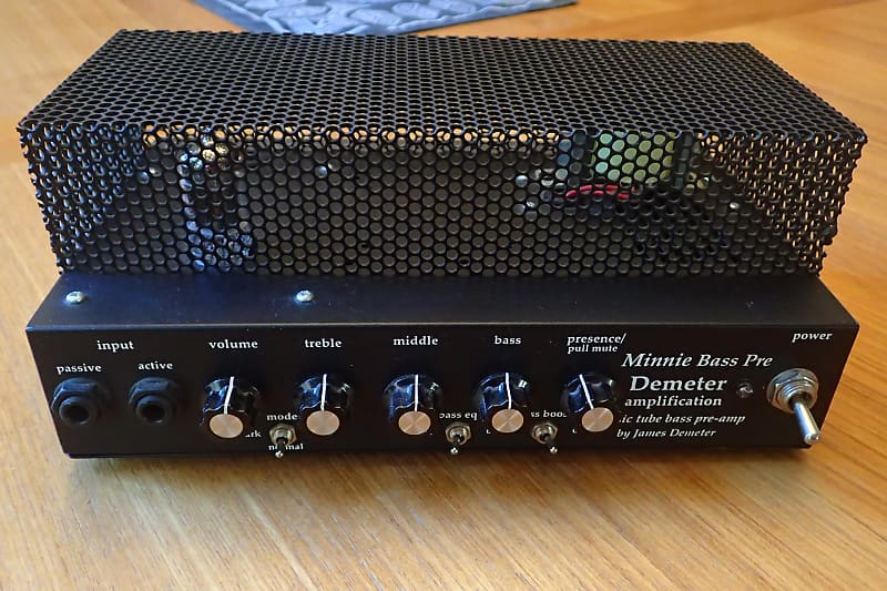 Demeter Minnie Bass (Tube) Pre-Amp 2022 | Reverb