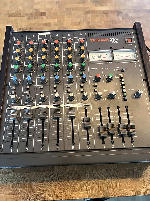 Tascam 106 M-106 - BOIS | Reverb