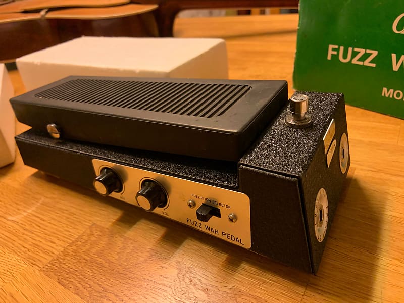 Shin-Ei Companion WF-8 Fuzz Wah pedal w/Box and manual | Reverb