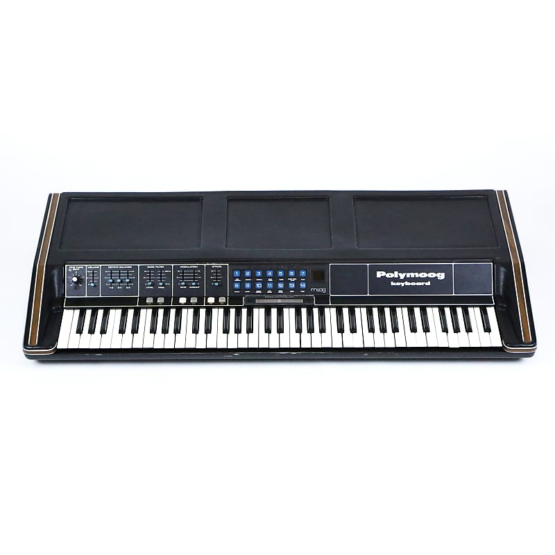 1979 Moog Polymoog 280A Vintage Original Polyphonic 8-Voice | Reverb