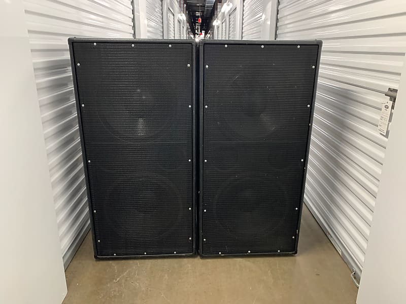 Pair (2) Custom Built 2x18 Subwoofer Cabinets | Reverb