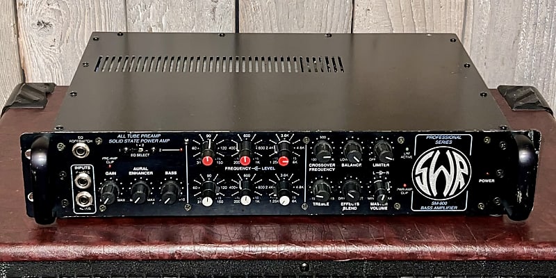 SWR SM-900 Bass Amp, Legendary SWR 800 Watt Head Excelllent ! | Reverb