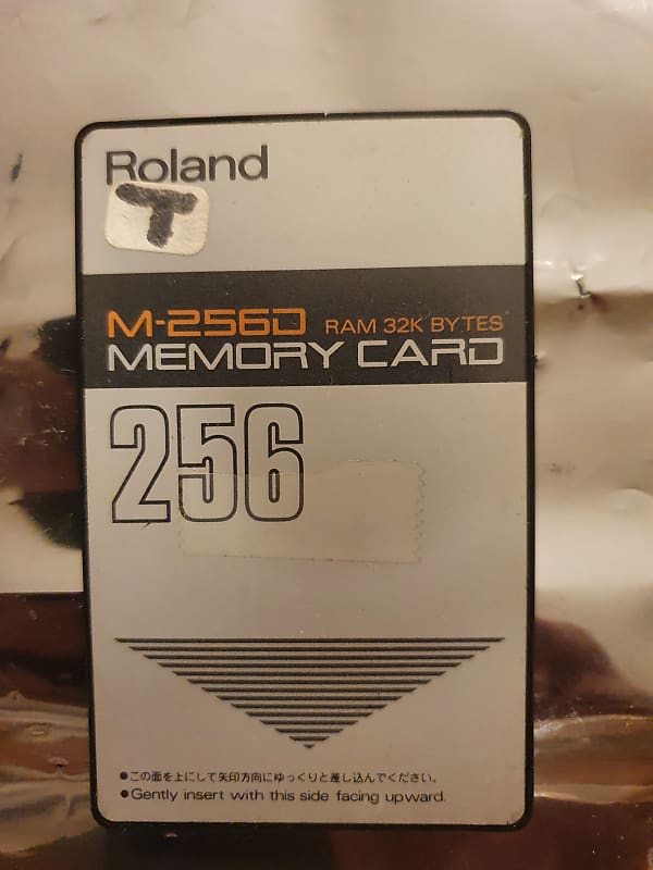 Roland Roland M-256D 32k Memory Card | Reverb