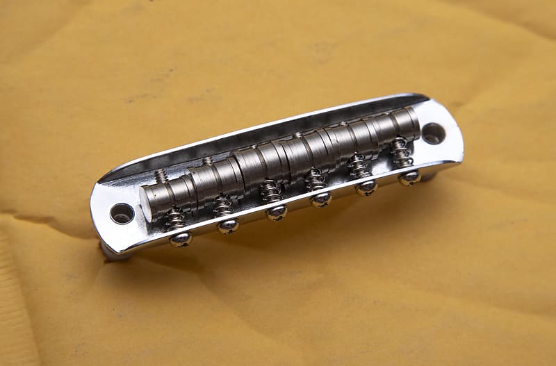 Fender Johnny Marr Jaguar Bridge - Revised 52mm Spacing - | Reverb