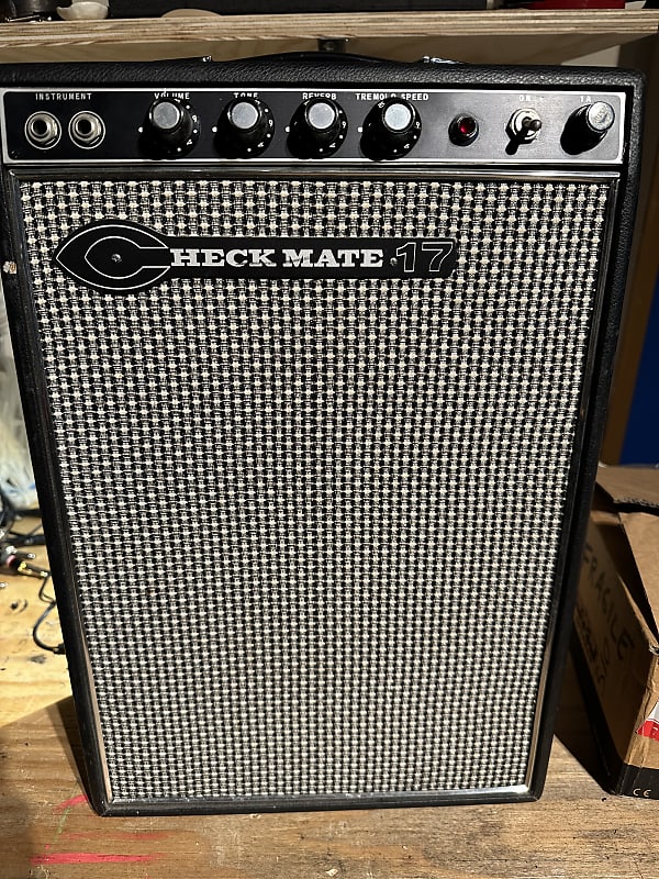 Teisco Checkmate 17 Tube Amp 60's - Black | Reverb