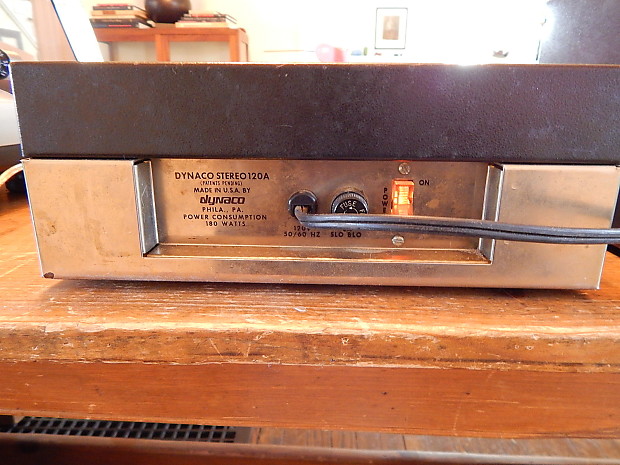 Classic Dynaco PAT-5 preamp and ST-120A power amp recently | Reverb UK