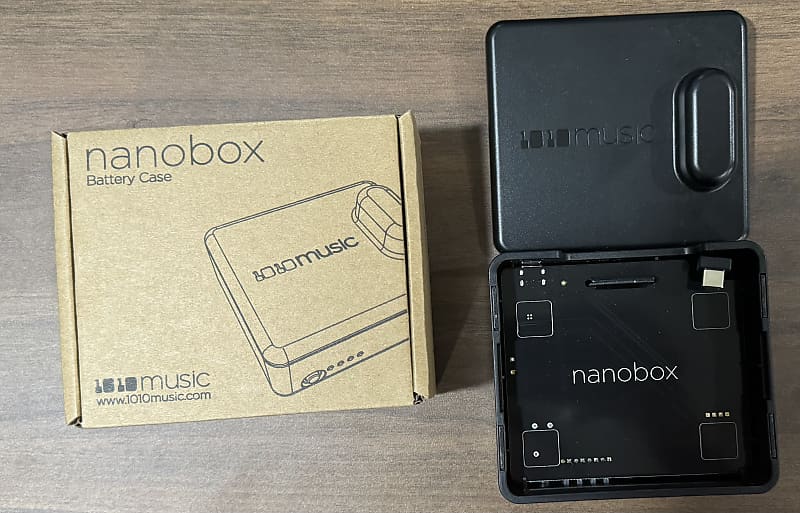 1010 Music Nanobox Battery Case 2024 - Black | Reverb