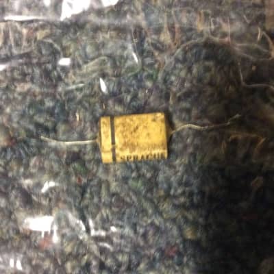 1959 Gibson Flying V Phone Book Capacitor 1959 wax | Reverb