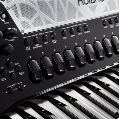Roland FR-8x V-Accordion Dale Mathis Edition - Black | Reverb