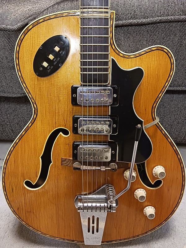 Vintage Hofner 470 3 pickup hollowbody | Reverb