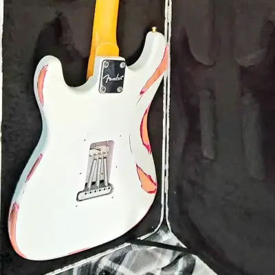 Custom Build Fender Strat Style Relic Partscaster 2018 White | Reverb