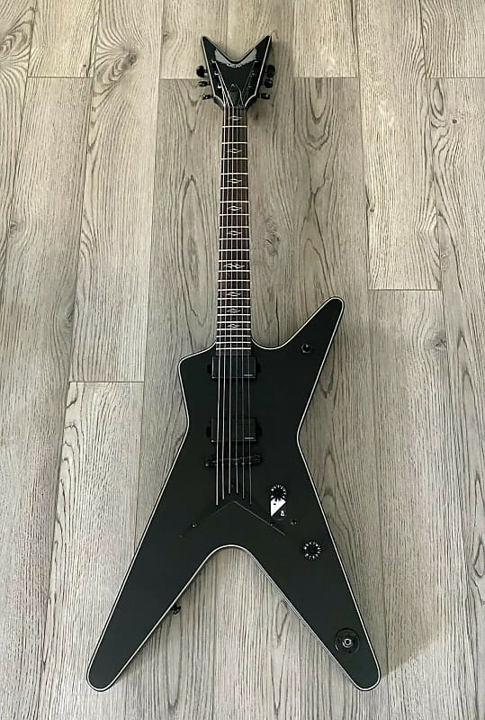 Dean ML Select Guitar, Fishman Fluence Pickups, Black Satin | Reverb