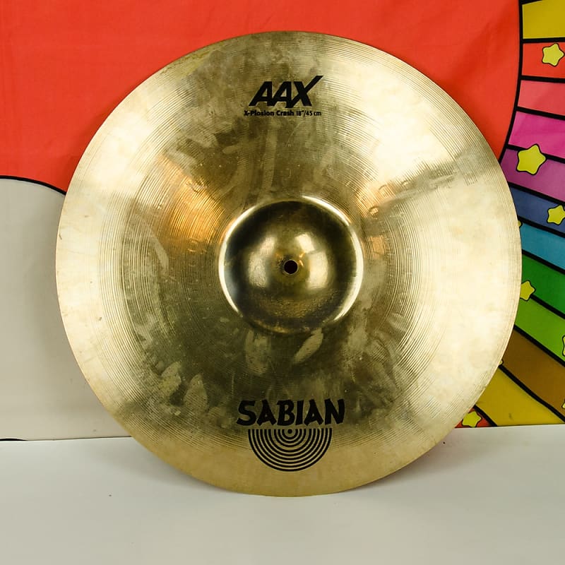 Used Sabian 18" AAX X-Plosion Crash | Reverb