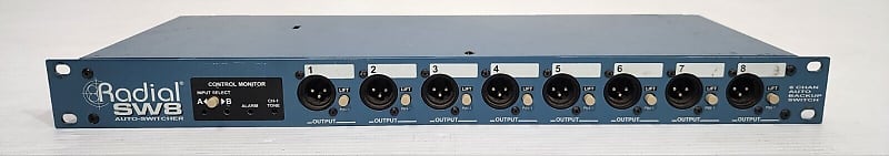 Radial Engineering SW8 8-Channel Line Level Auto-Switcher - | Reverb