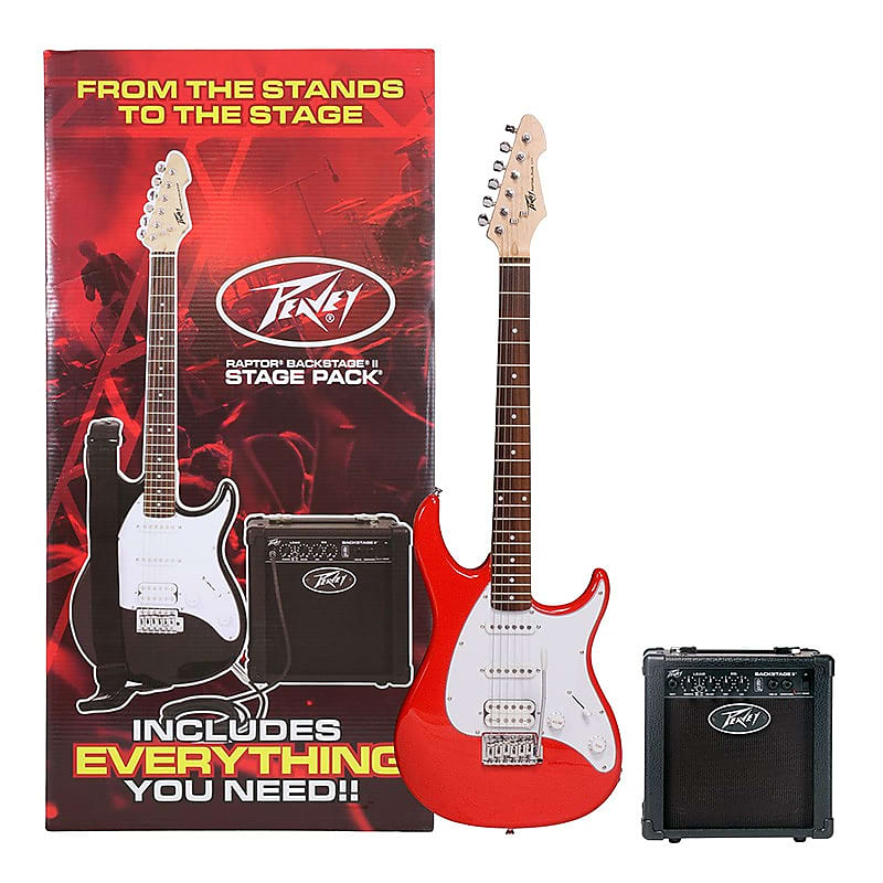 Peavey Raptor® Plus Stage Pack® Red | Reverb