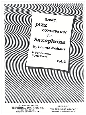 Basic Jazz Conception for Saxophone - Vol.2 w/CD | Reverb