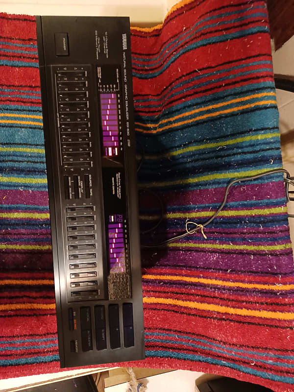 Yamaha Eq - 630 graphic spectrum equalizer with remote | Reverb